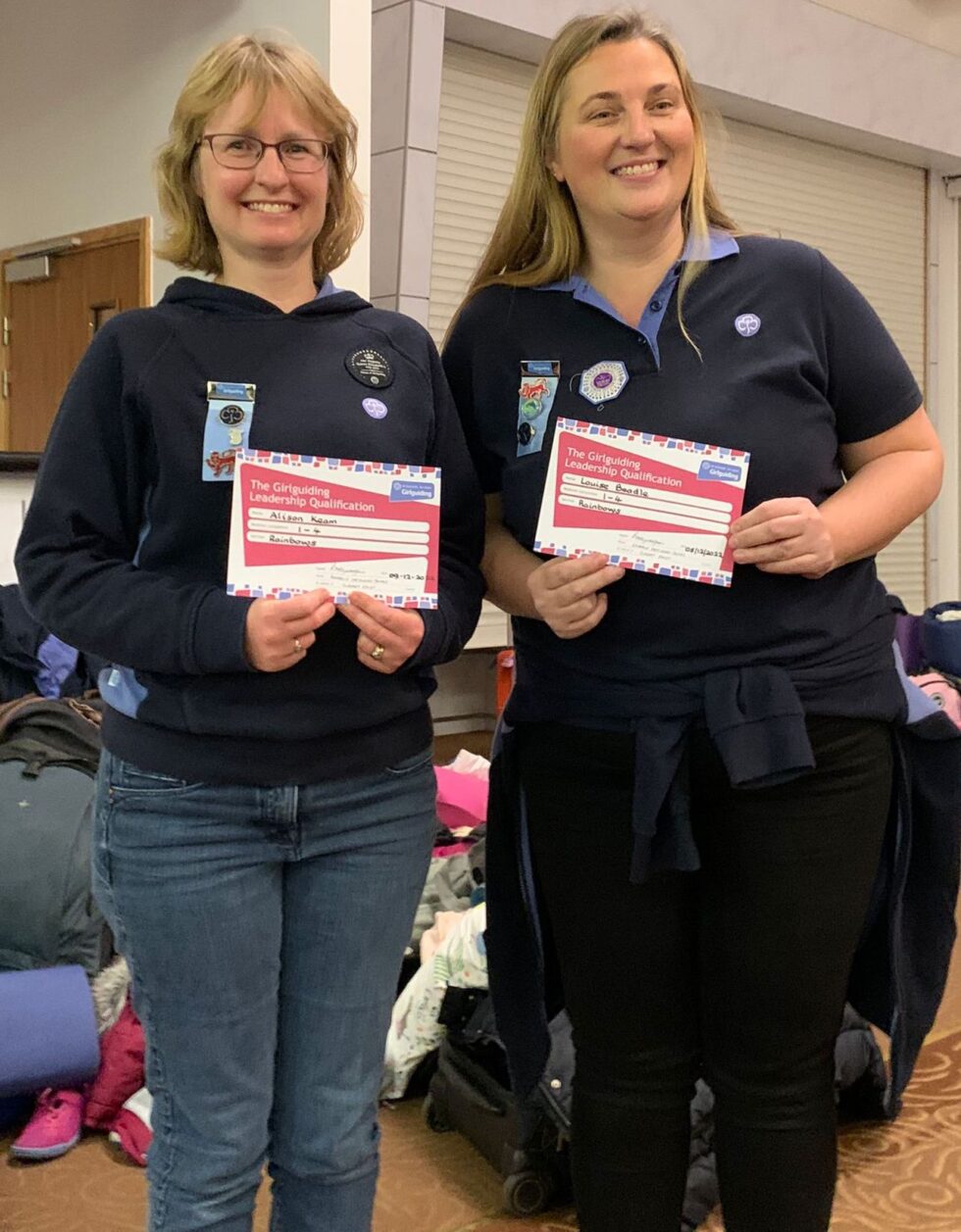 Amazing Awards for Epsom Leaders! | Epsom Girlguiding Division