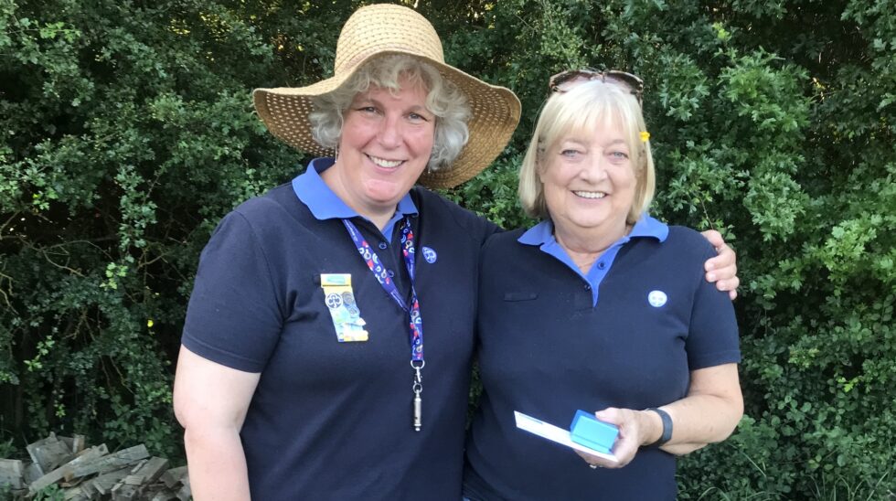 Good Service award for Stoneleigh leader | Epsom Girlguiding Division