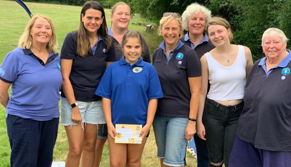 40 years service award | Epsom Girlguiding Division